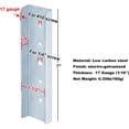 4 Pairs 2x4 Fence Extender Bracket,Inner Width:1-1/2",Wood Rail Splicer ...