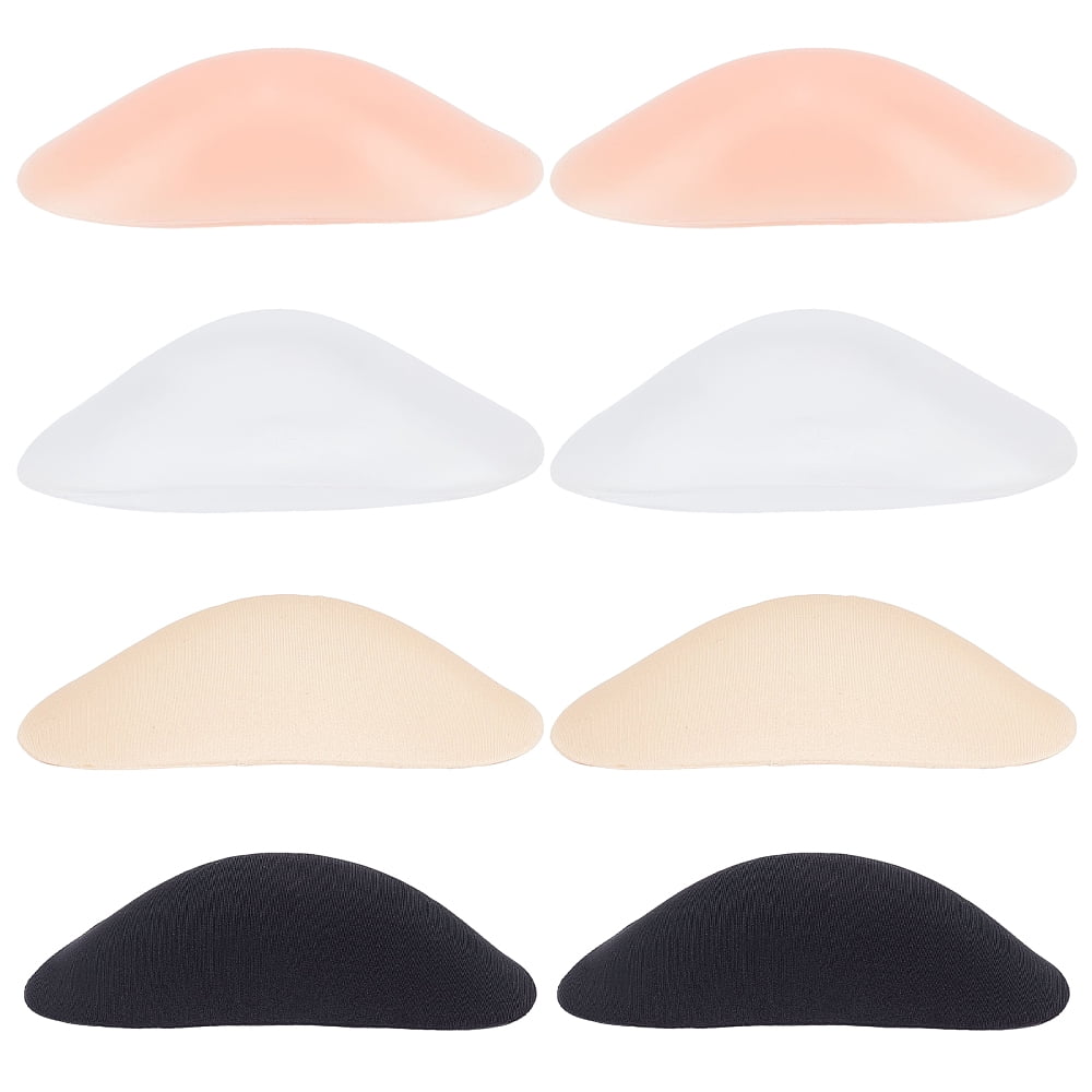 4 Pairs 4 Style Detachable Sponge Shoulder Pads Anti-Slip Silicone ...