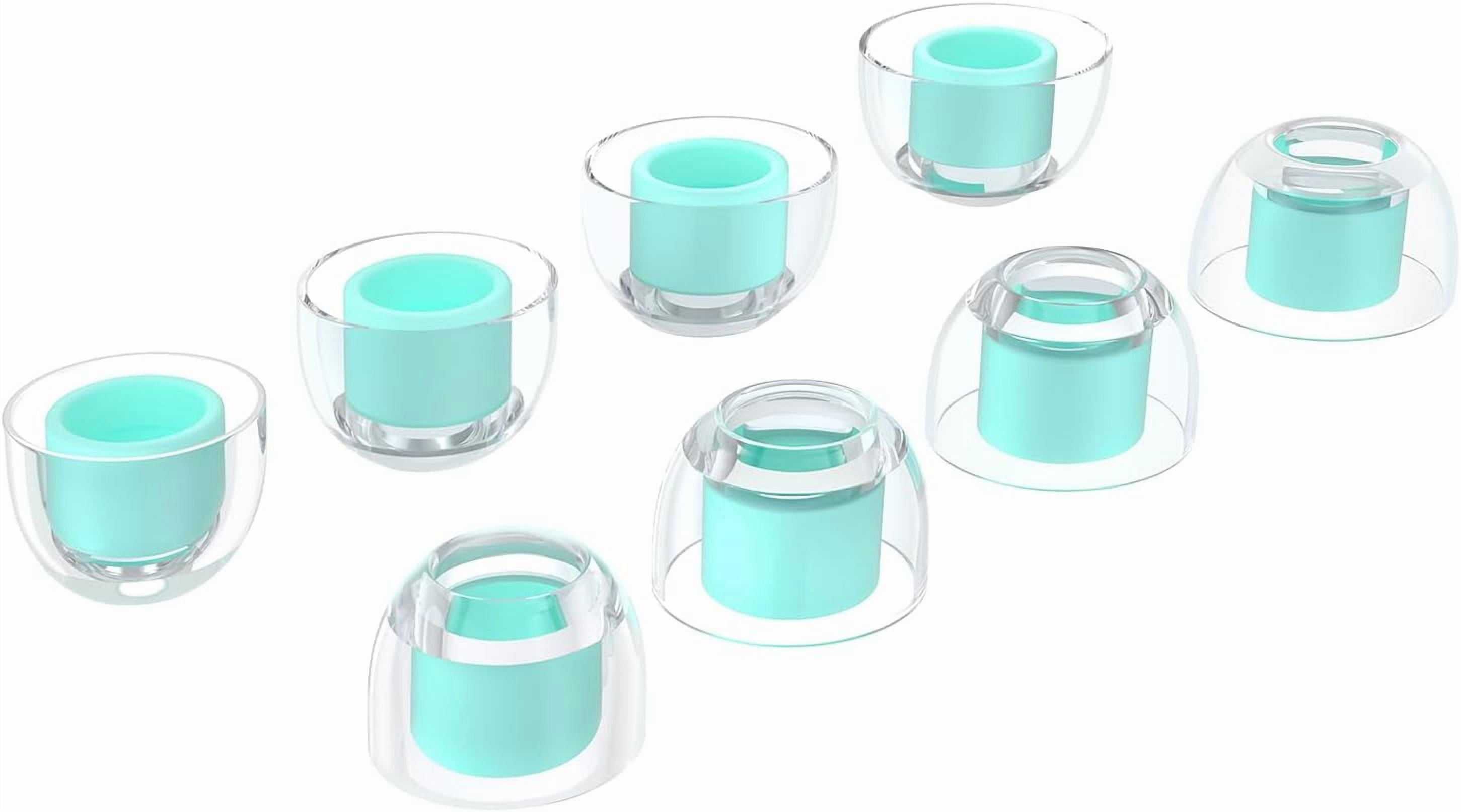 4 Pairs/8 PCS KBEAR KT02 Earbuds Tips, Upgraded Liquid Silicone IEM ...