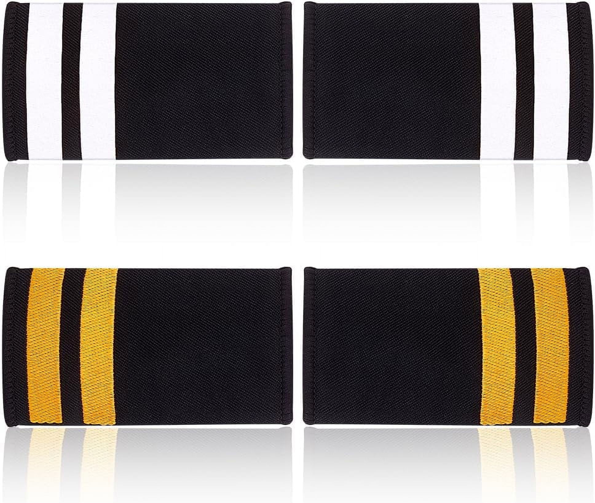 4 Pairs Airlines Pilot Uniform Epaulets Traditional 2 Colors ...