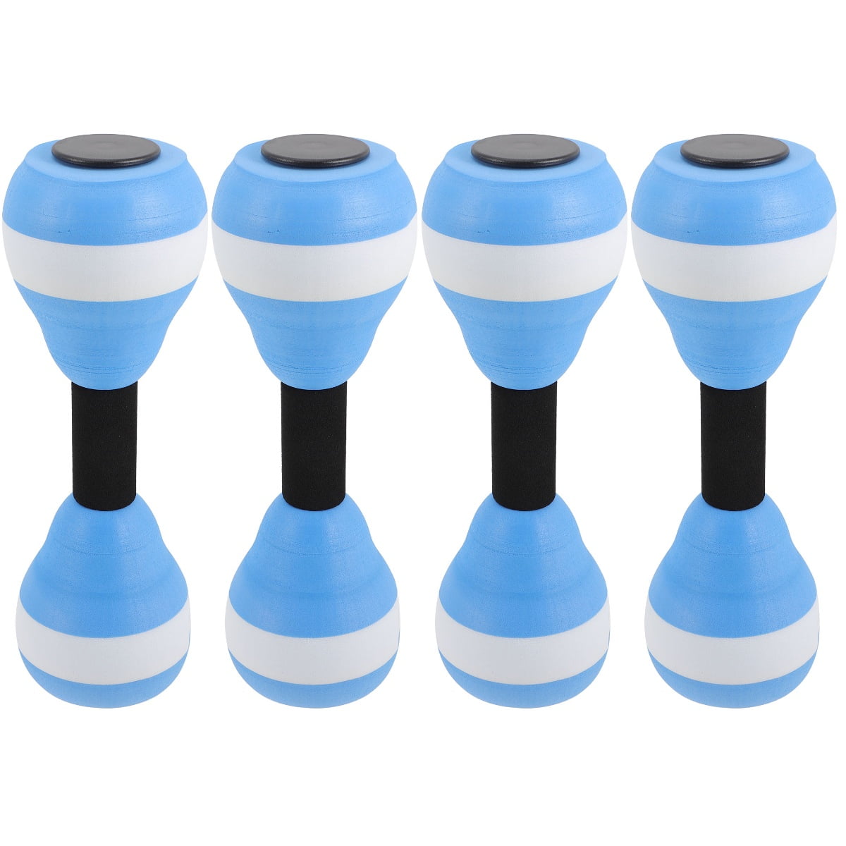 4 Pairs Aquatic Exercise Dumbbell Floating Dumbbell Compact Aquatic ...