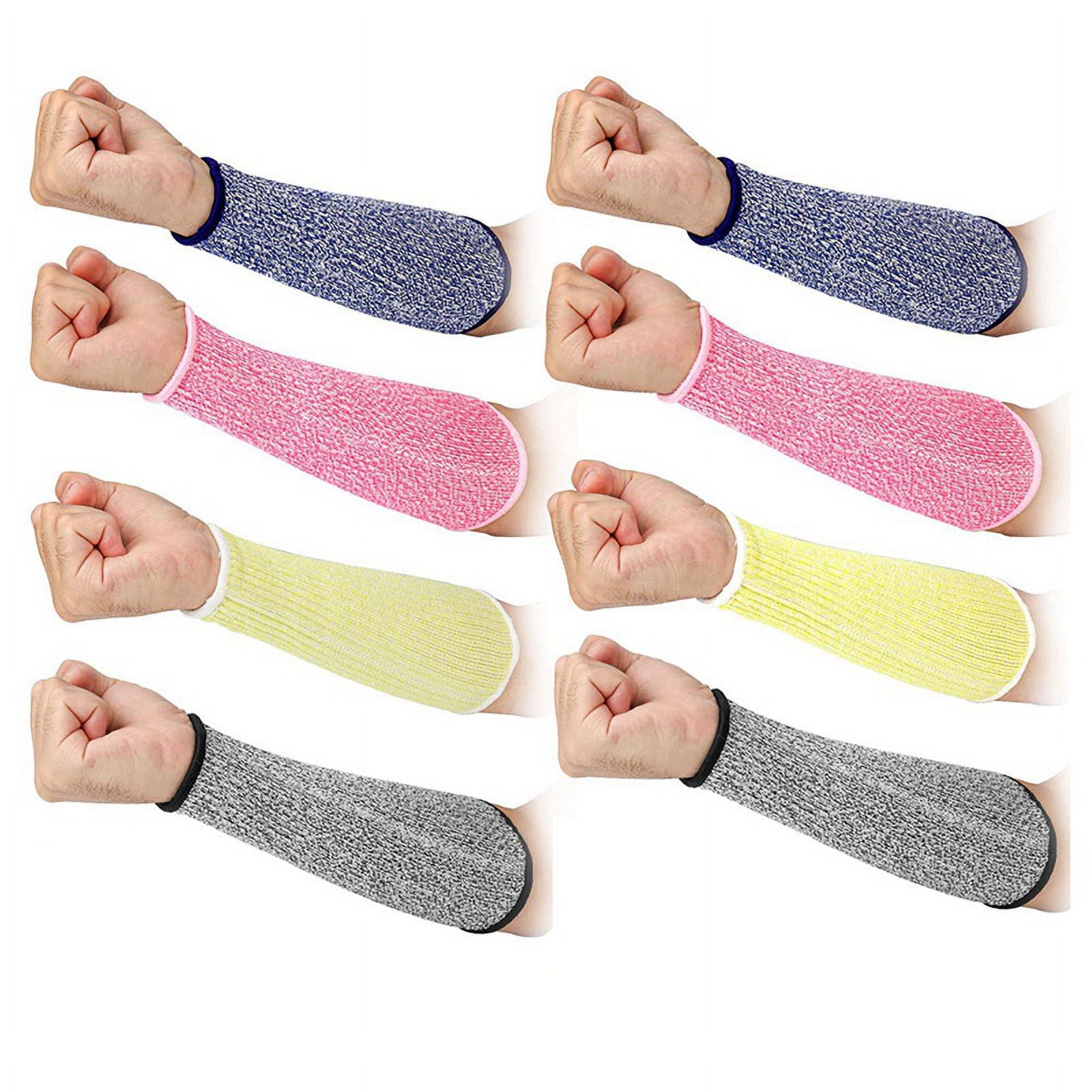4 Pairs Arm Protectors for Thin Skin and Bruising Cut Forearm Sleeve ...