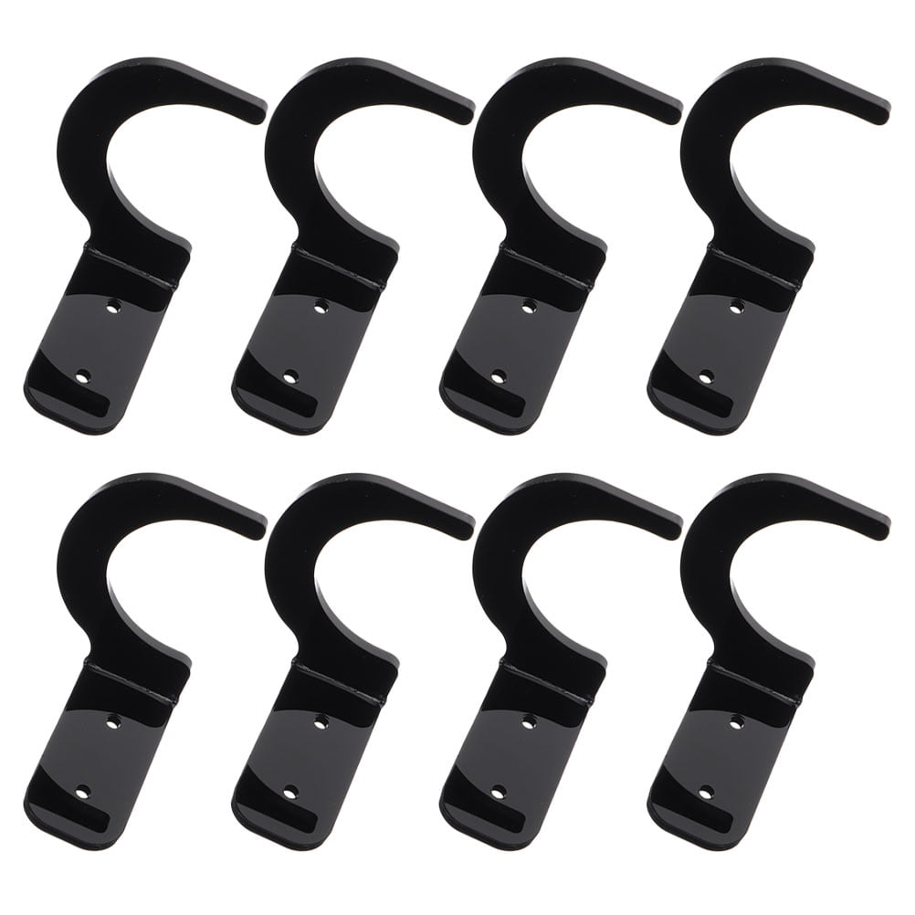 4 Pairs Baseball Bat Wall Mount Baseball Bat Rack Baseball Bat Bracket ...