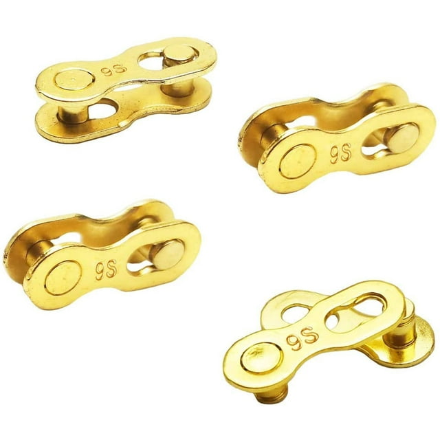 4 Pairs Bicycle Missing Link 1 6 7 8 9 10 11 12 Speed Chain Reusable Steel Bike Chain Link