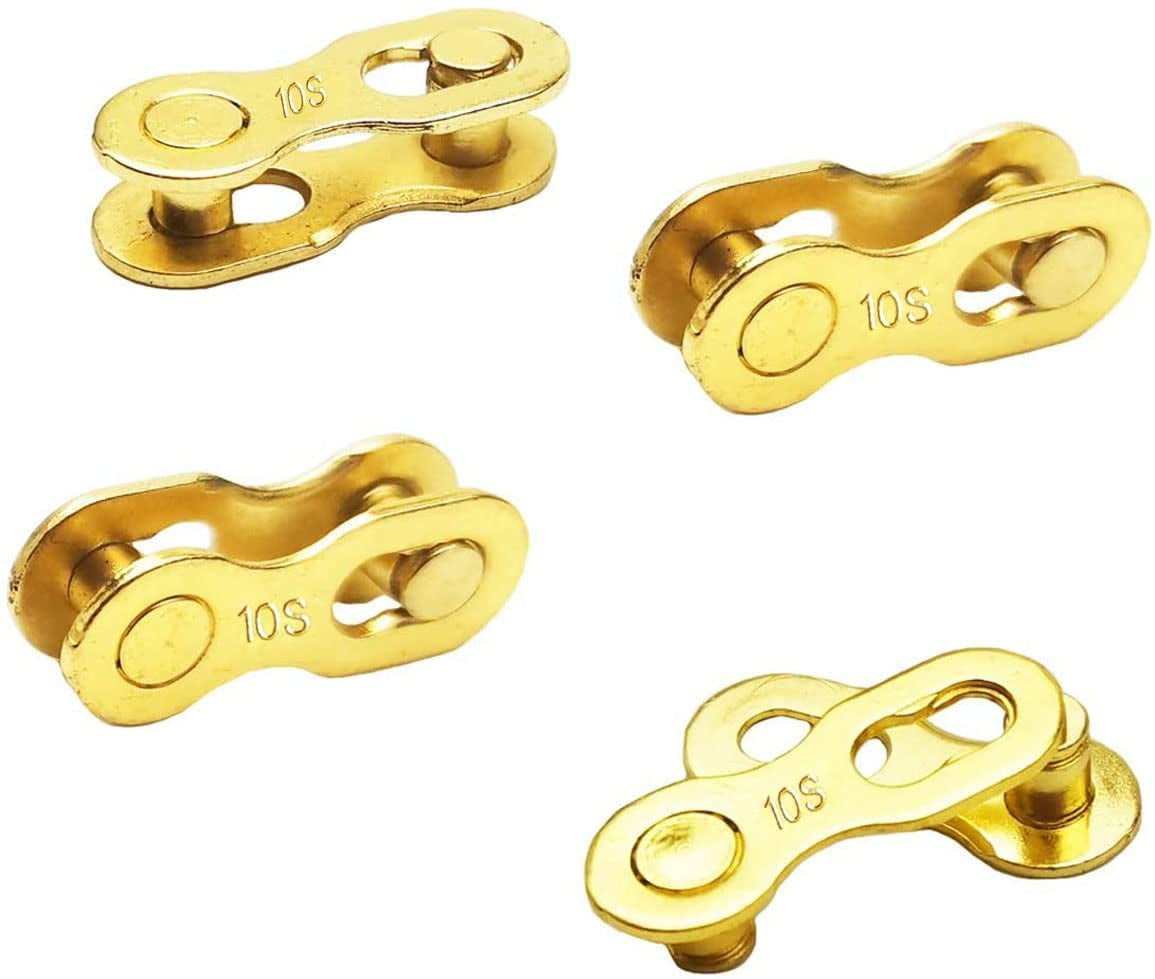 4 Pairs Bicycle Missing Link 1/6/7/8/9/10/11/12 Speed Chain Reusable ...