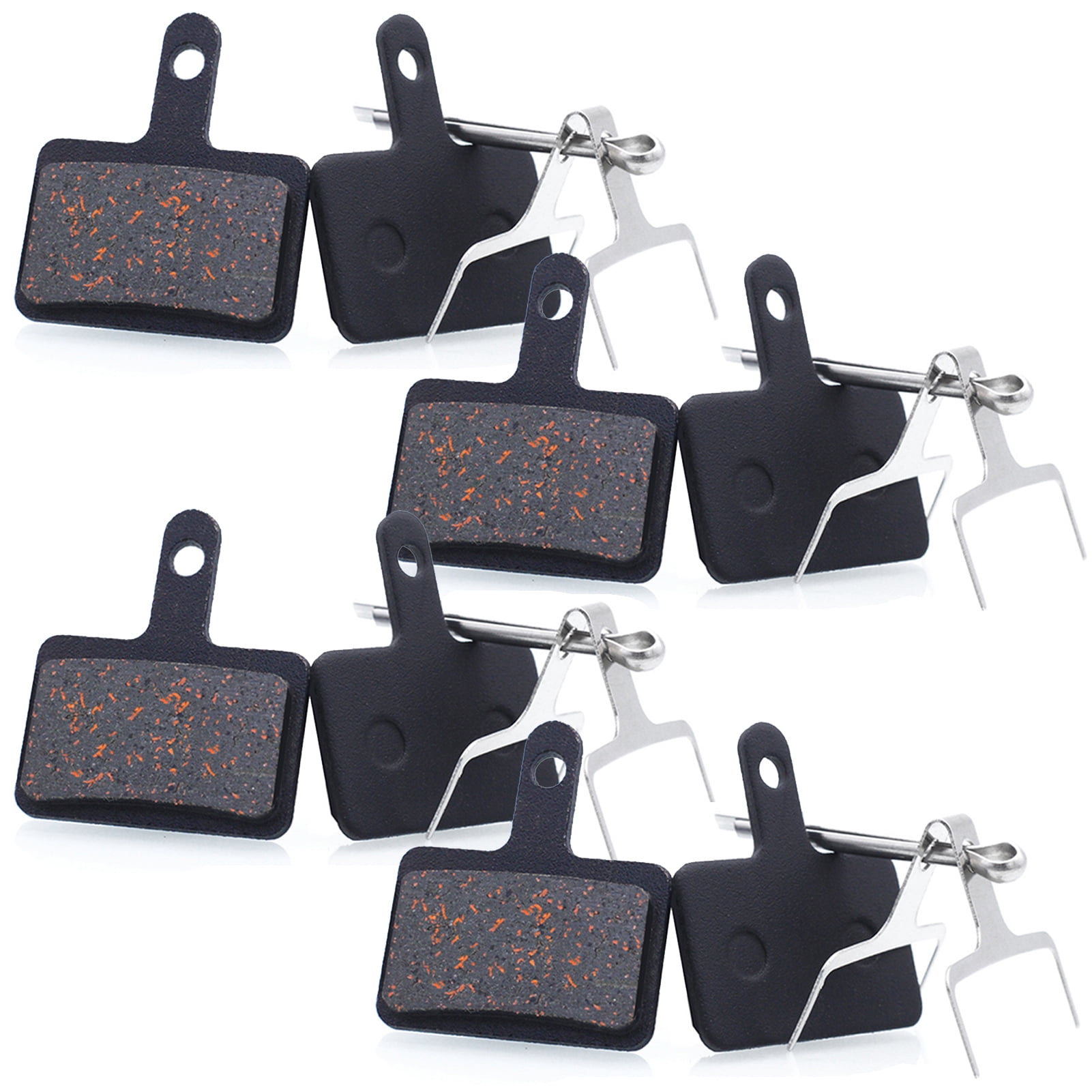 Owsoo 4 Pairs Mountain Bike Disc Brake Pads, Semi-Metallic, 30x20x35mm ...