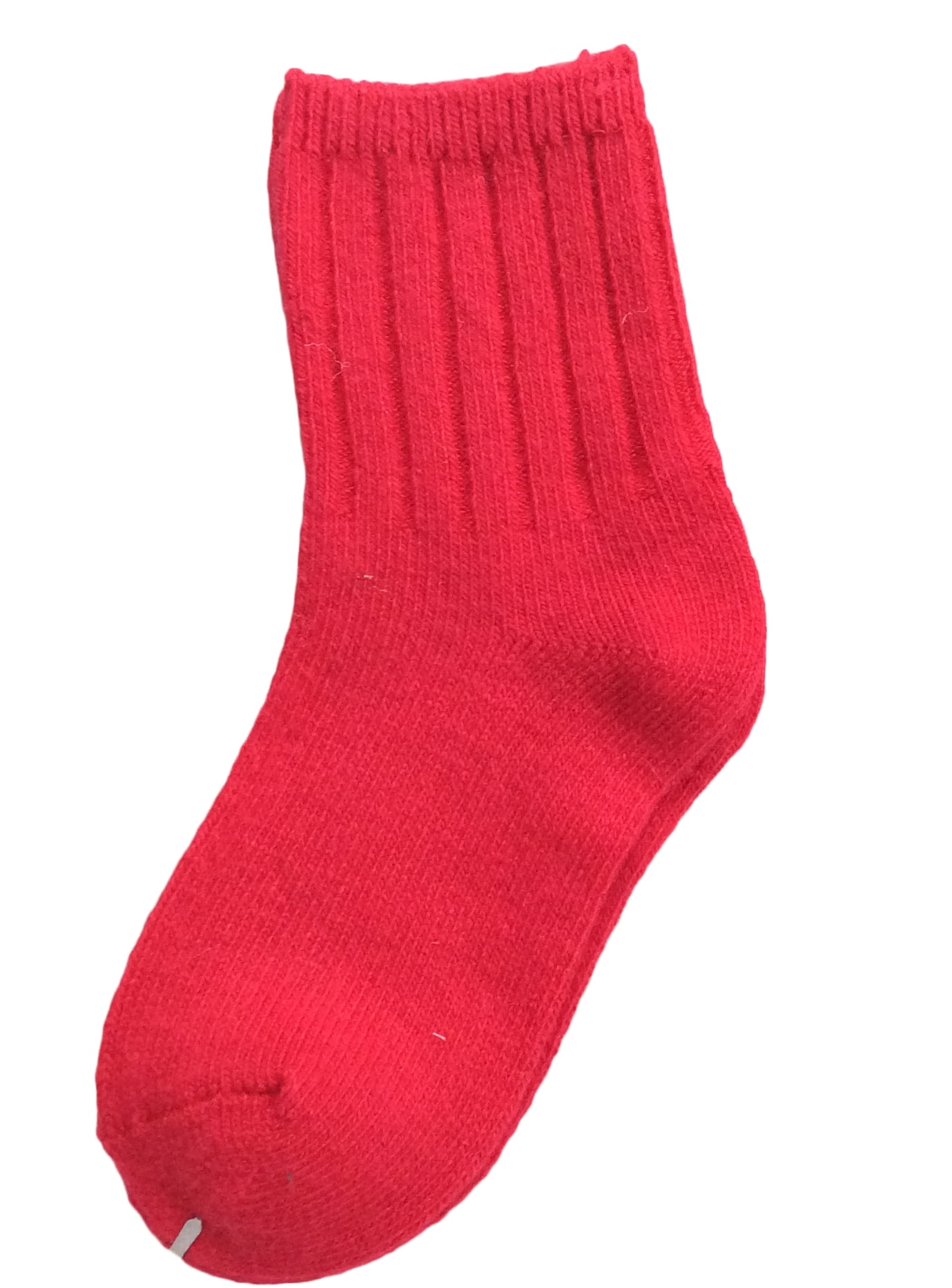 4 Pairs Children's Comfy, Durable, Stretchable, Thick & Warm Wool Crew ...