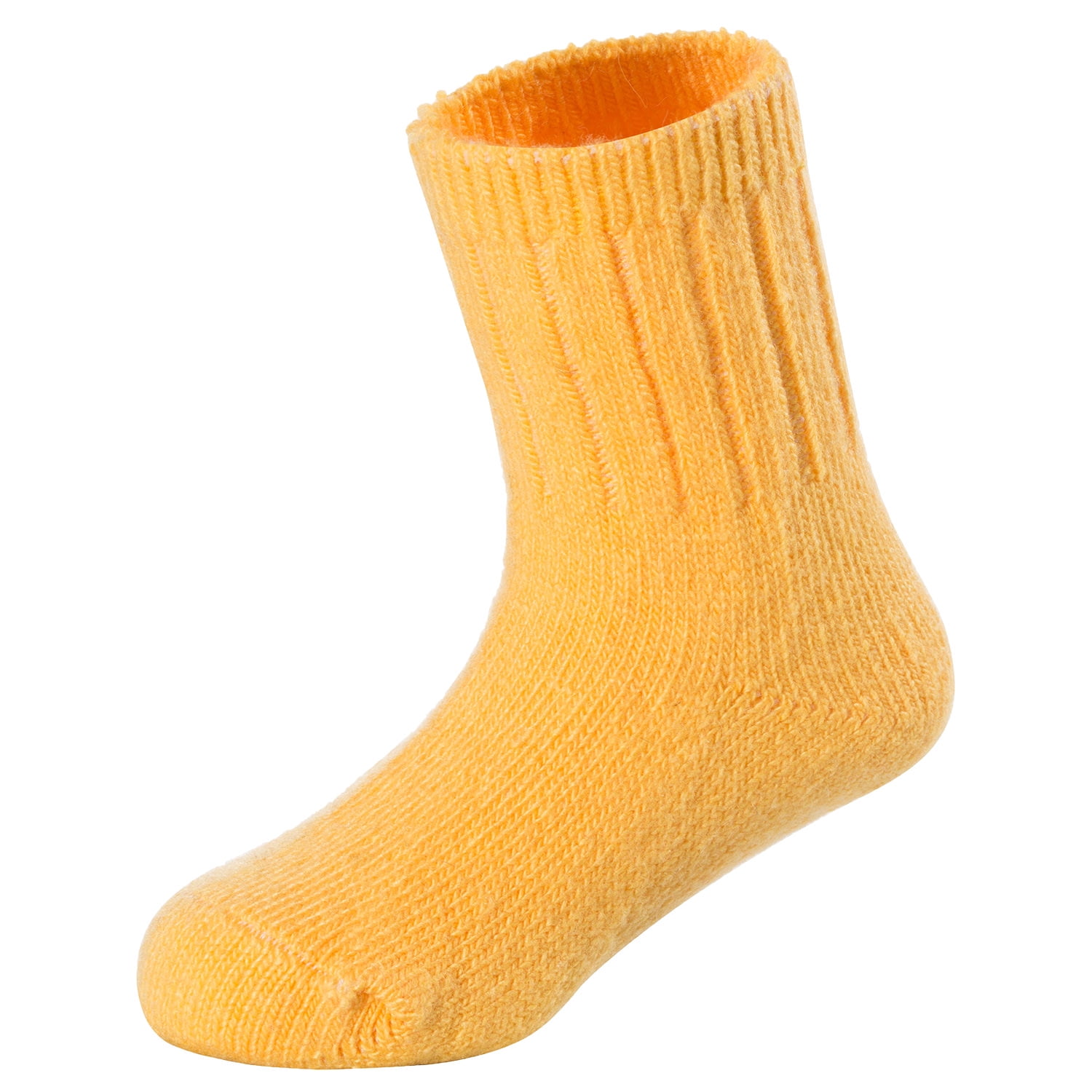 4 Pairs Children's Durable, Stretchable, Thick & Warm Wool Crew Socks ...