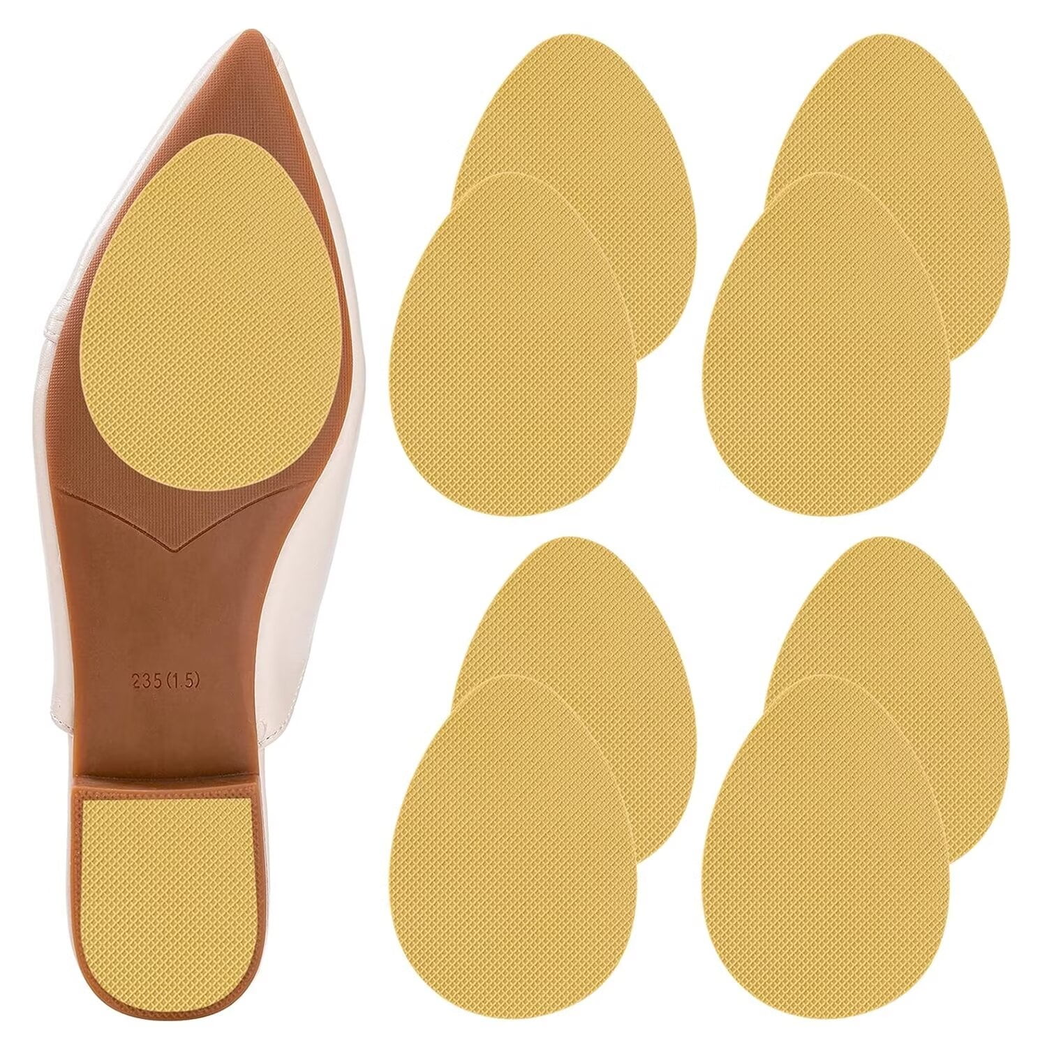 4 Pairs Clear Gel Silicone Thong Sandal Toe Protectors Flip-Flop ...