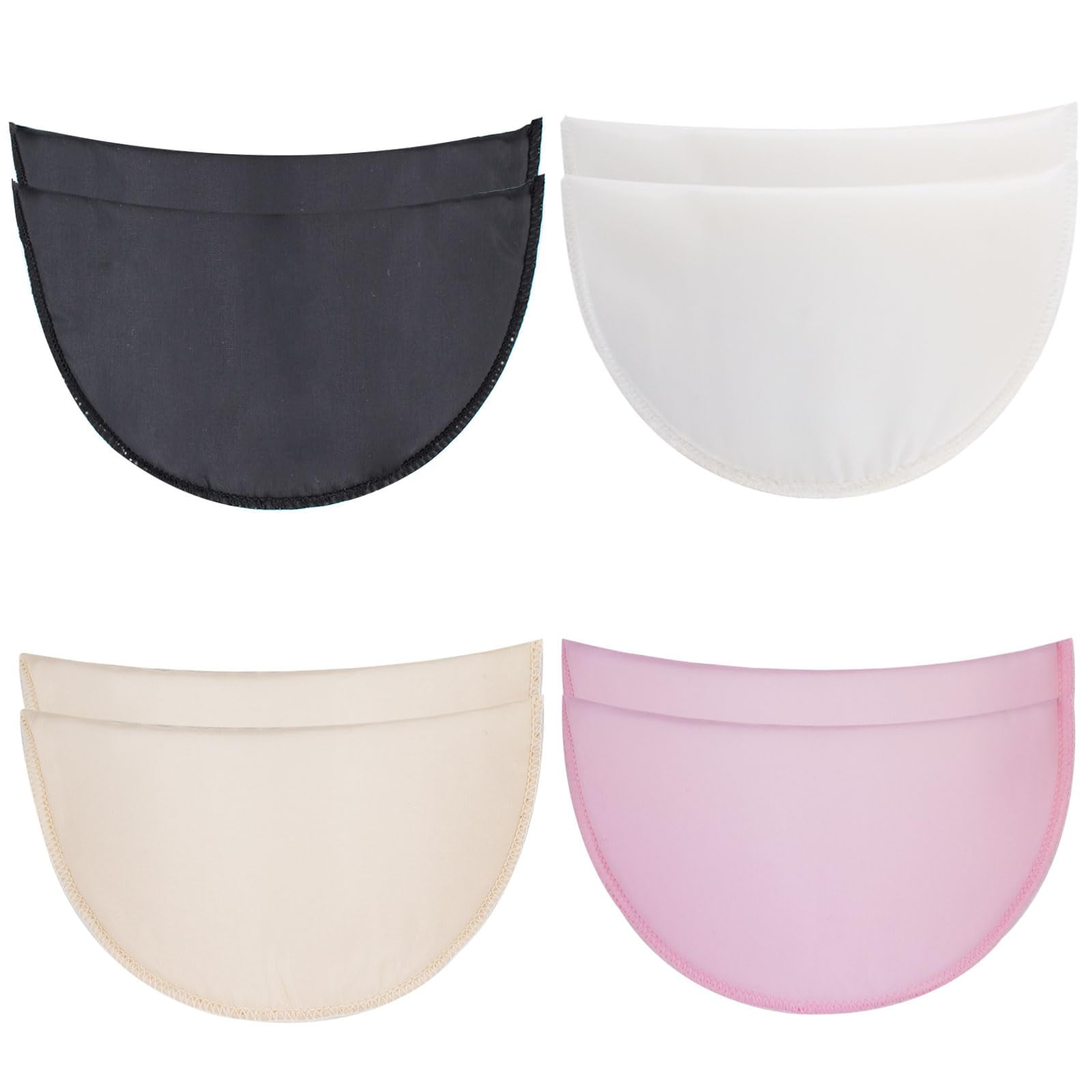 4 Pairs Colorful Set-in Shoulder Pads for Women Clothing, Sewing Sponge ...