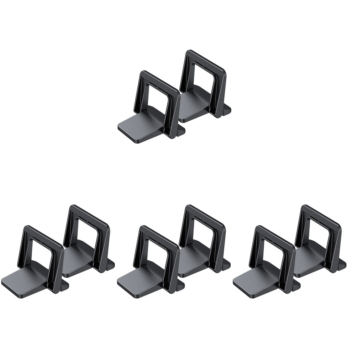 4 Pairs Computer Invisible Stand Ergonomic Laptop Riser Support Desktop ...