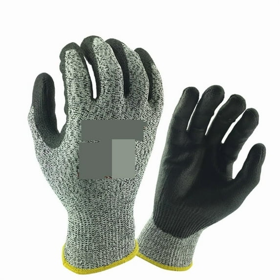 4 Pairs Cut Resistant Safety Protective Work Gloves Cut Level 5 ...