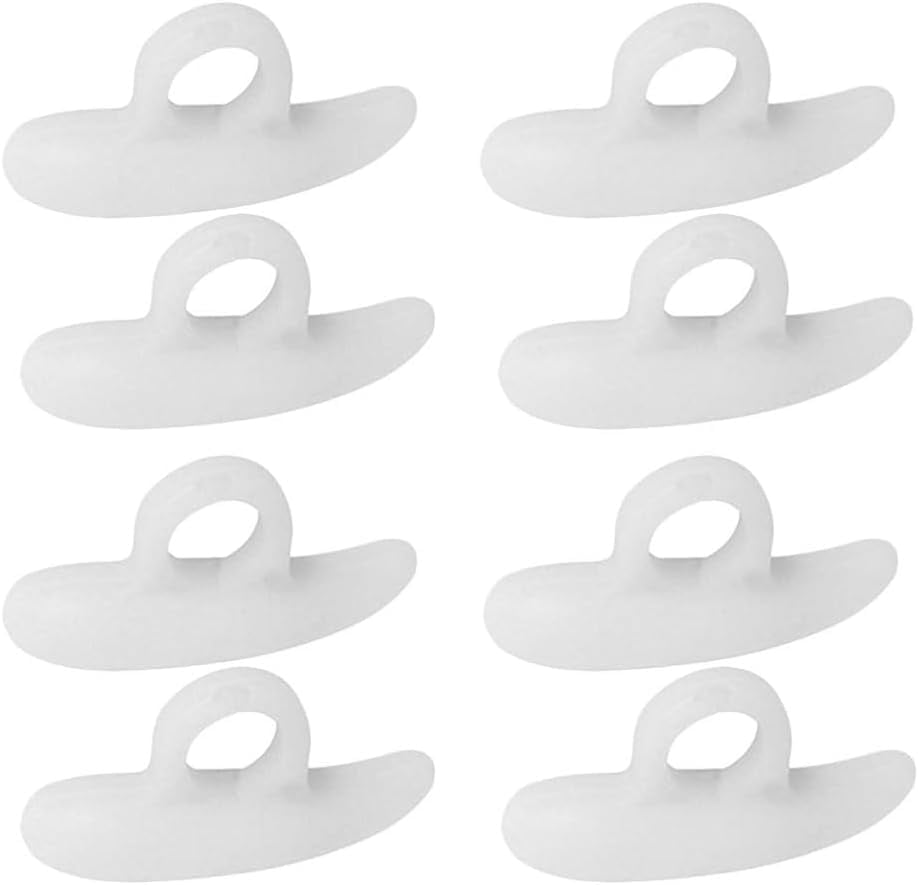 4 Pairs Gel Hammer Toe Crest Cushions Toe Crest Pad Straightener and ...