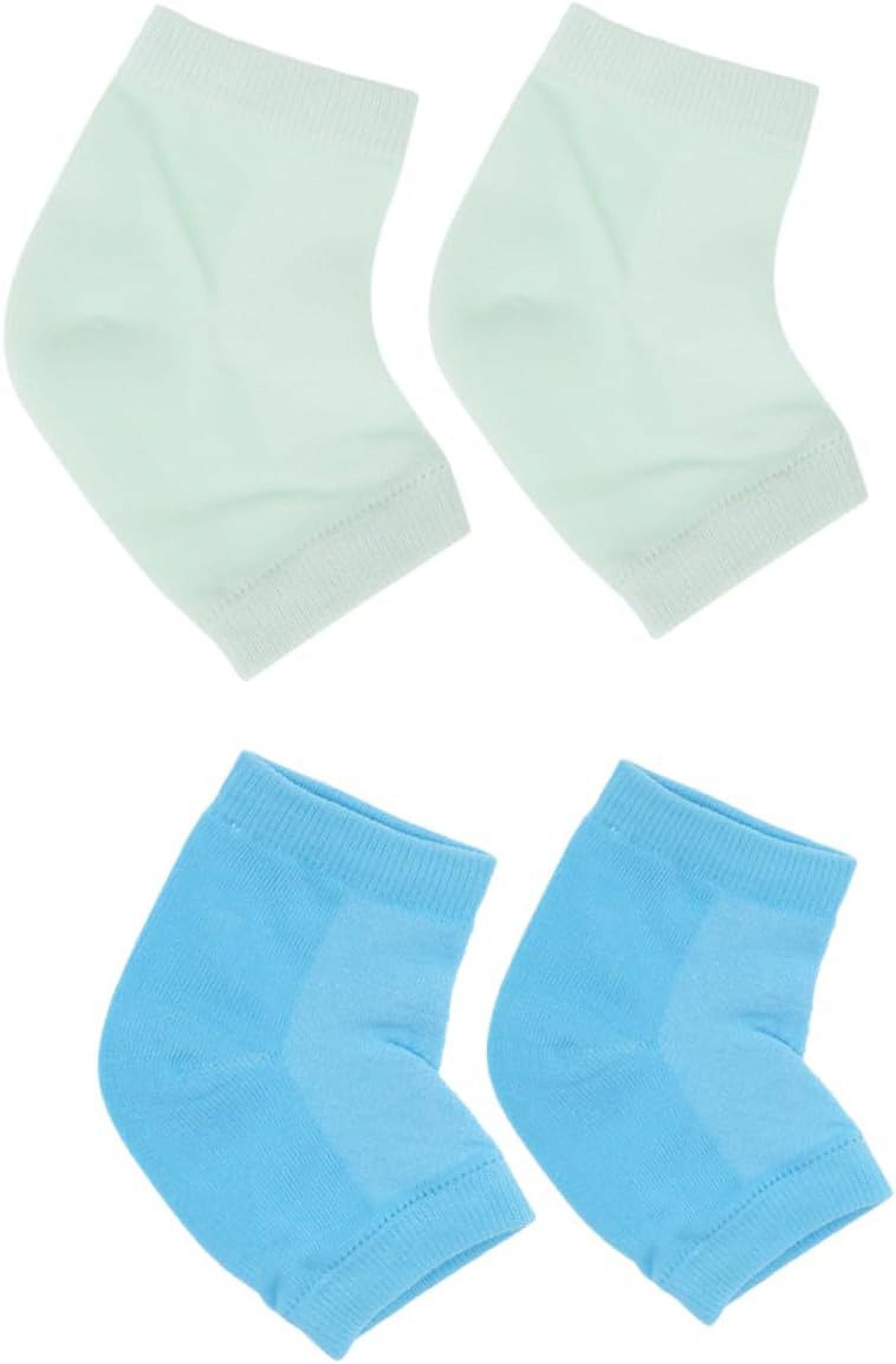 4 Pairs Gel Heel Socks Hydrating Socks Foot moisturizing Socks Plantar ...