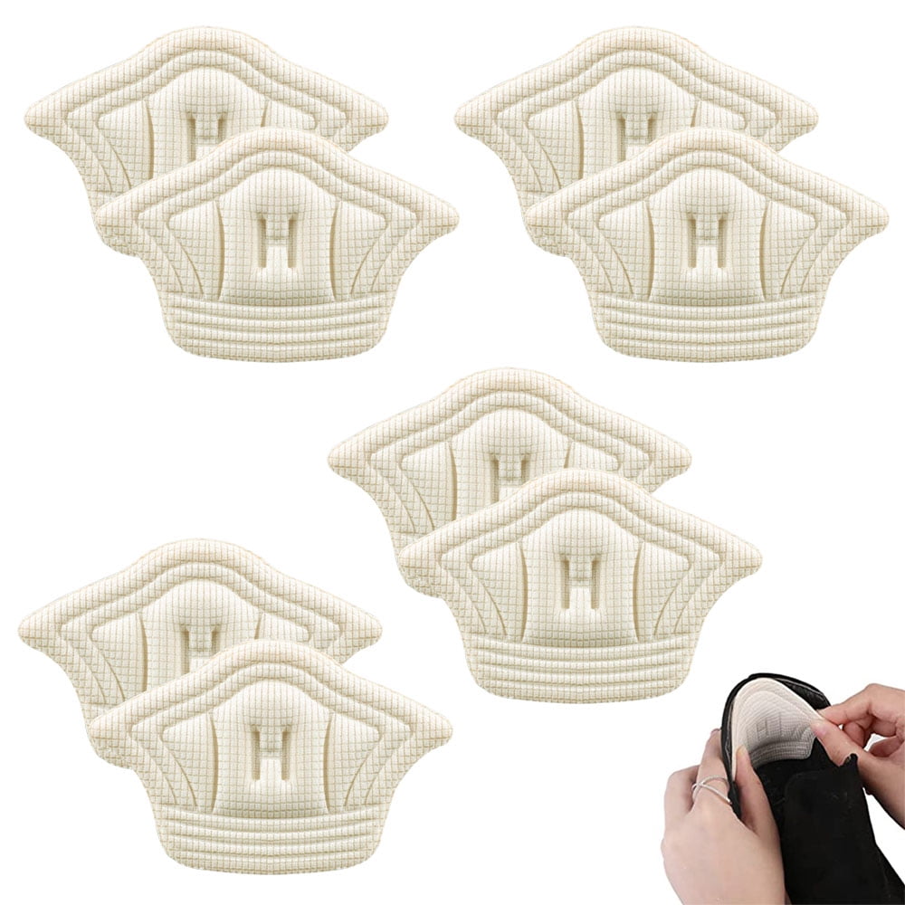 4 Pairs Heel Cushion for Loose Shoes,Heel Grip Inserts Heel Pads for ...