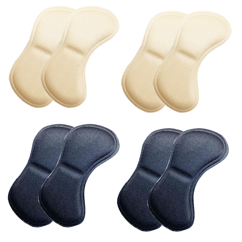 4 Pairs Heel Insoles Pads Patch Pain Relief Anti-wear Cushion Feet Care ...