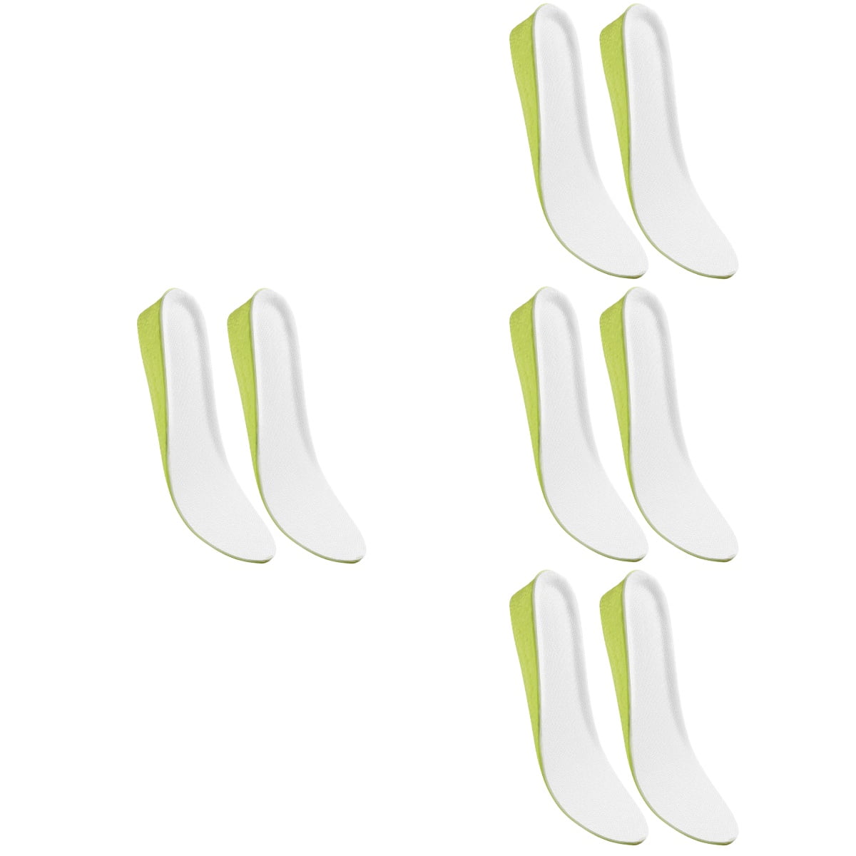 4 Pairs Heel Lift Heightening Insoles Eye-catching Shoe - Walmart.com