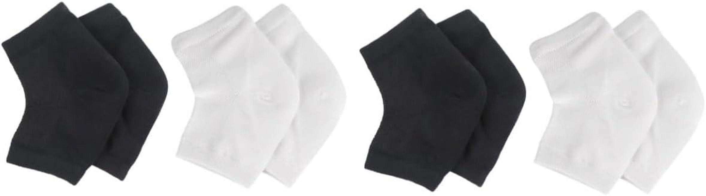 4 Pairs Heel Protector Heel Sleeves Heel absorbers Anti-Crack Sock Men ...