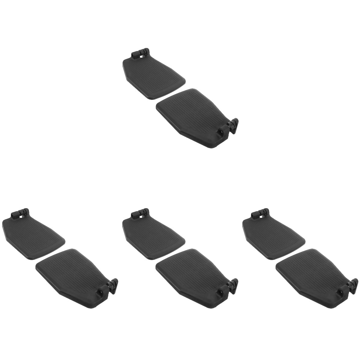 4 Pairs Holder Wheelchair Shoe Footrest Elevating Footplates - Walmart.com