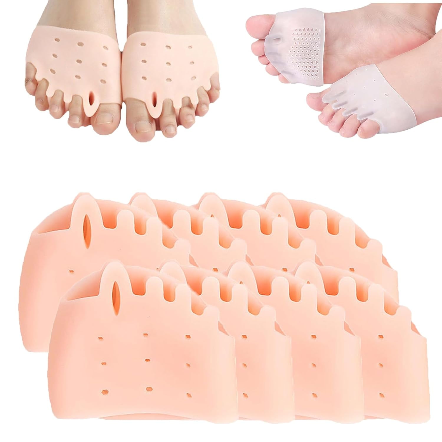 4 Pairs Hygesr Toe Separators For Women,Hygesrs Silicone Toes ...