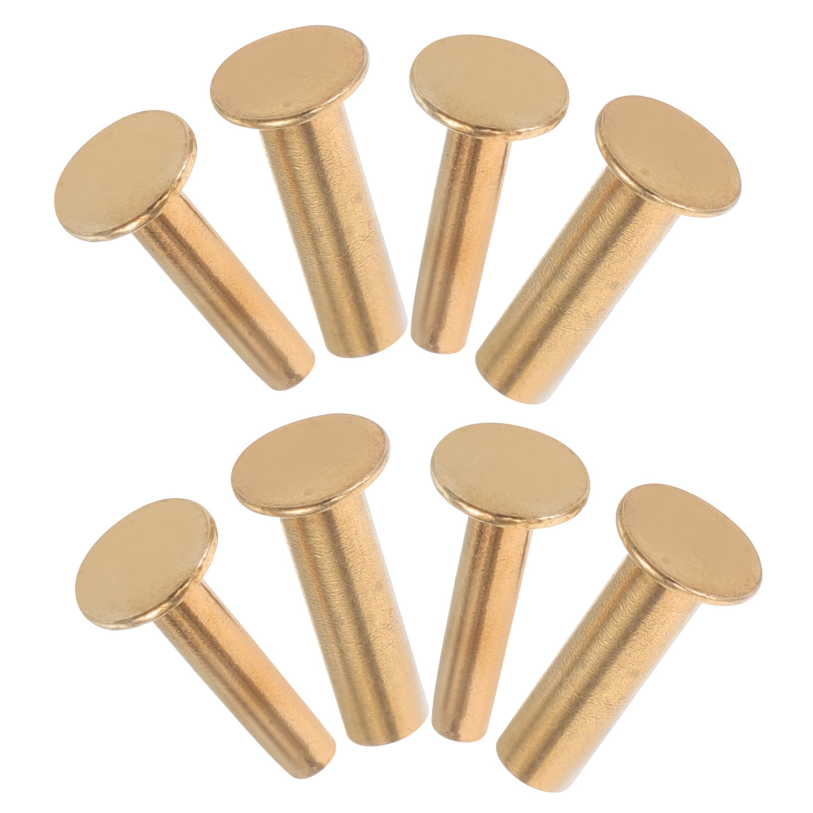 4 Pairs Kitchen Knife Handle Rivets 1.50X0.70X0.70CM Golden - Walmart.com