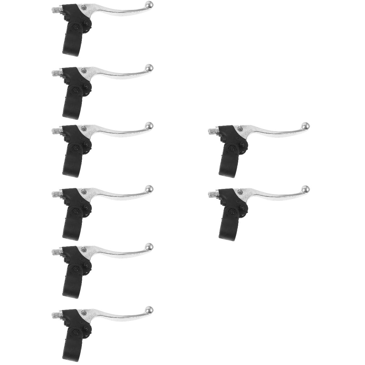 4 Pairs Motorcycle Brake Lever Grips Electric Motorbike Adapter Handle ...