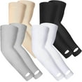 4 Pairs Protective Arm Sleeve for Thin Skin Elderly Skin Protector ...