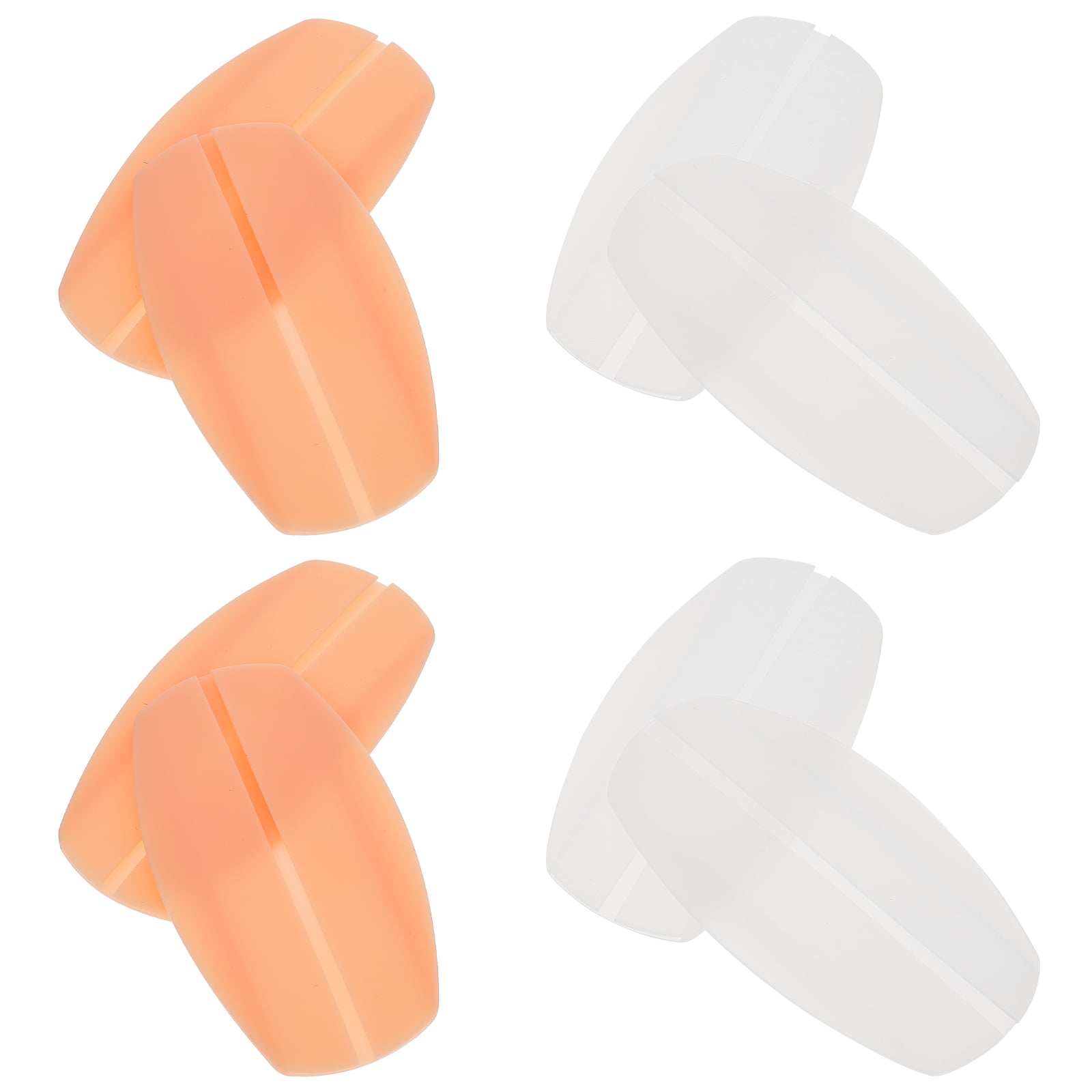 4 Pairs Removable Strap Shoulder Pads with Silicone - Walmart.com