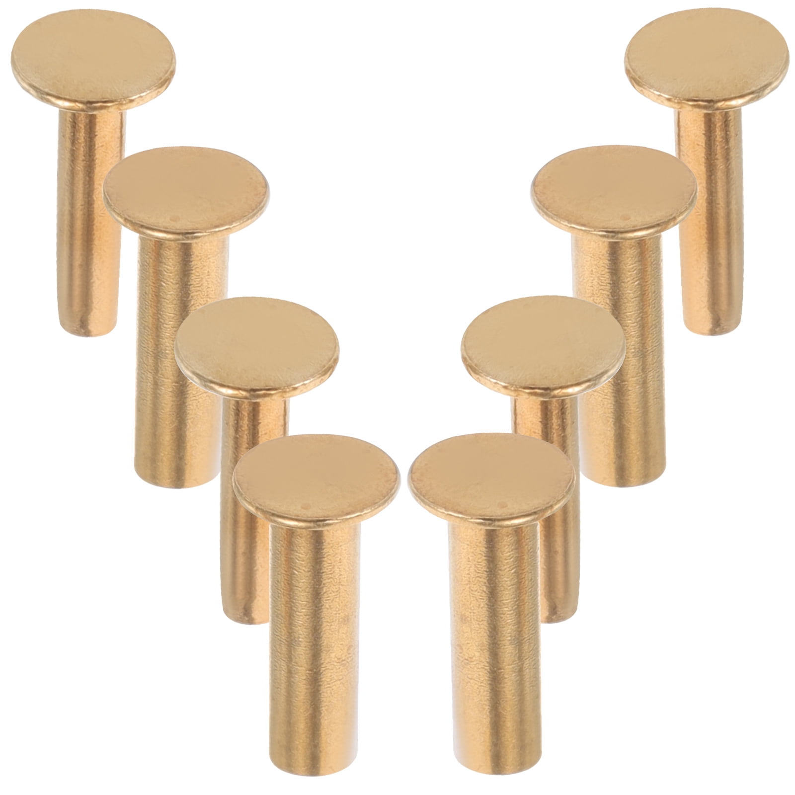 4 Pairs Rivet for Craft Knife Handle Bolt Rivets Screw Golden - Walmart.com