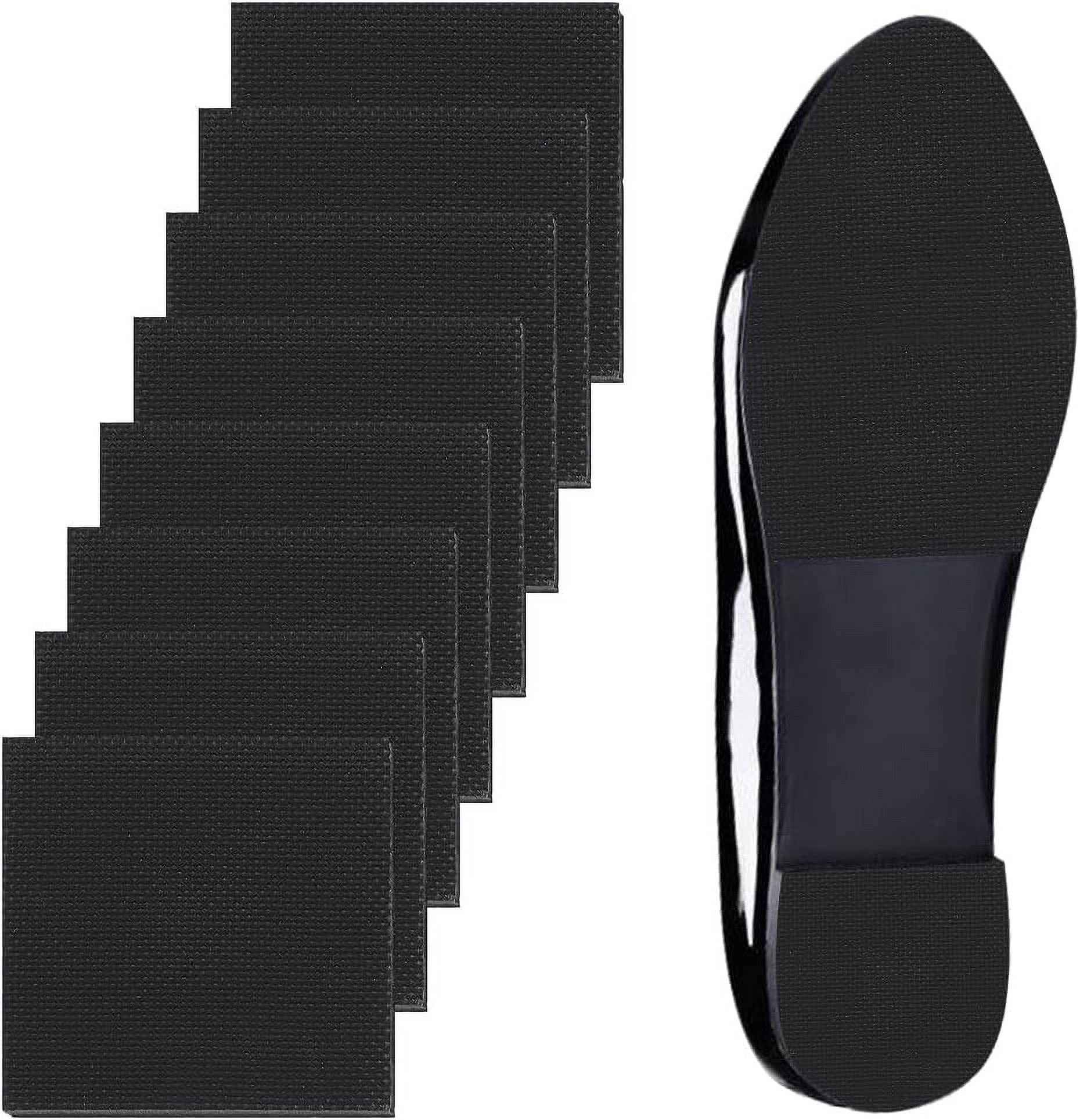 4 Pairs Shoe Repair Replacement Rubber Heels Non-Slip Rubber Shoes ...