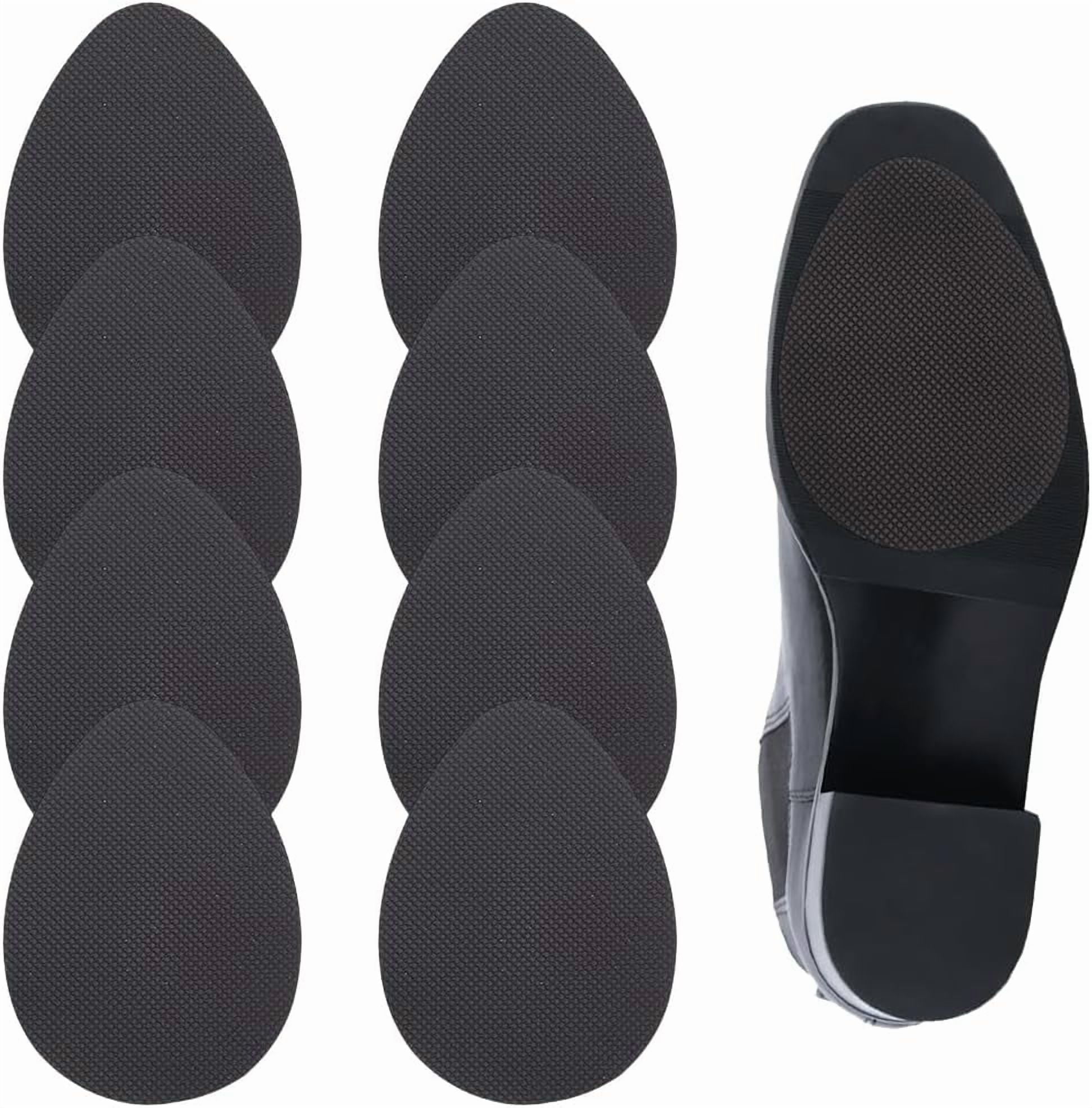 4 Pairs Shoe Sole Bottom Protector Non Slip Heel Pads Self Adhesive ...