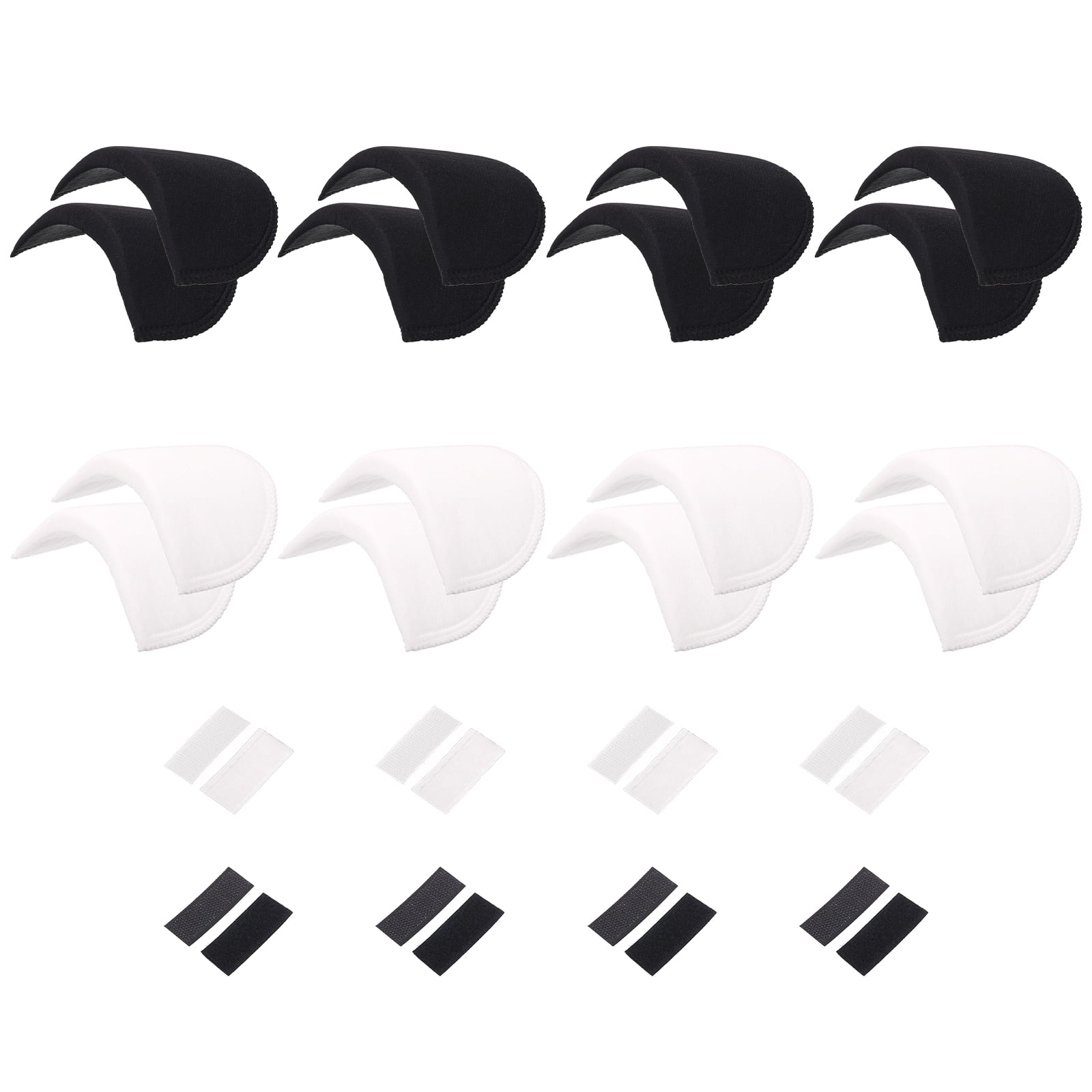 4 Pairs Shoulder Pads, Costume Shoulder Pads Sponge Pads Reusable ...