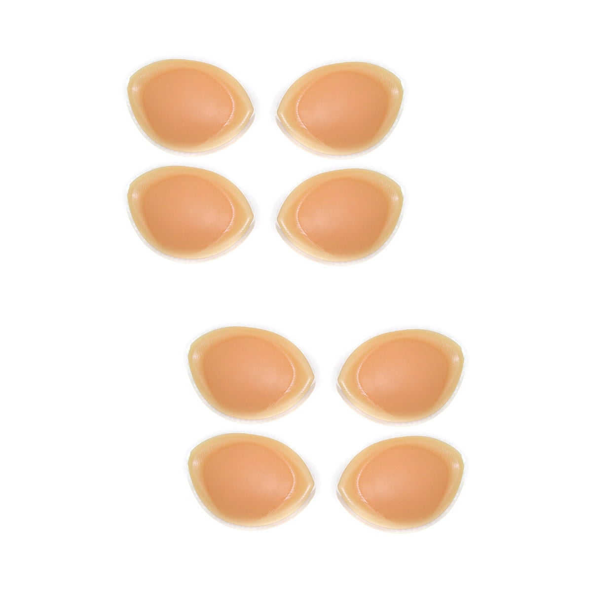 4 Pairs Silicone Breast Pads Bra Inserts Wedding+dress Vestifos De ...