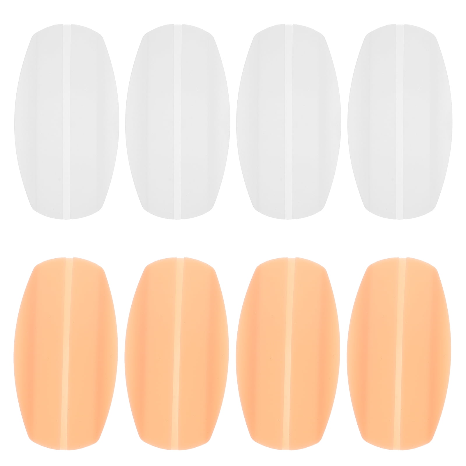 4 Pairs Silicone Shoulder Pads Cabinet Door Bumper Women's Bras ...