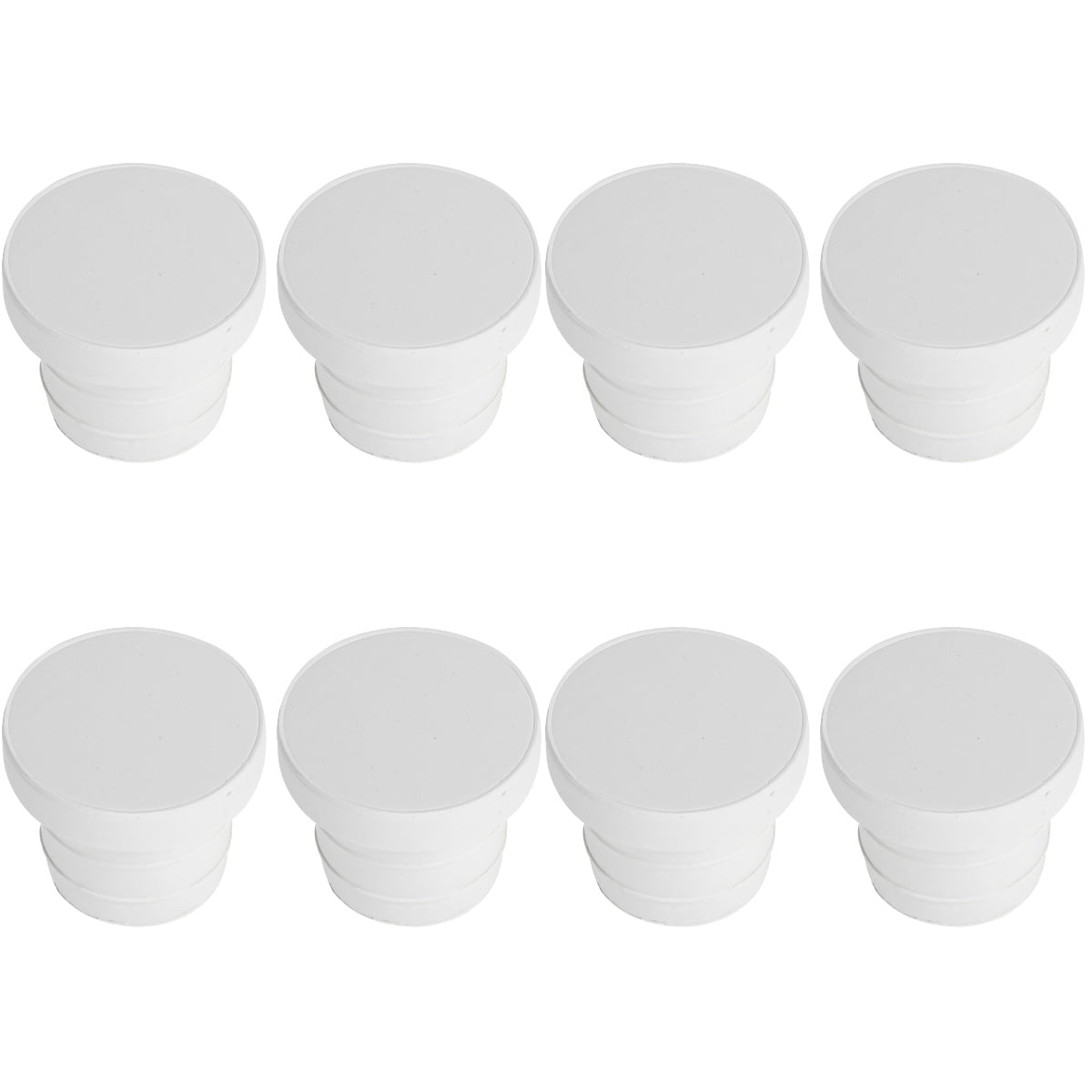 4 Pairs Swimming Pool Ladder Stopper Rubber Bumper Kit Floats Skimmer ...