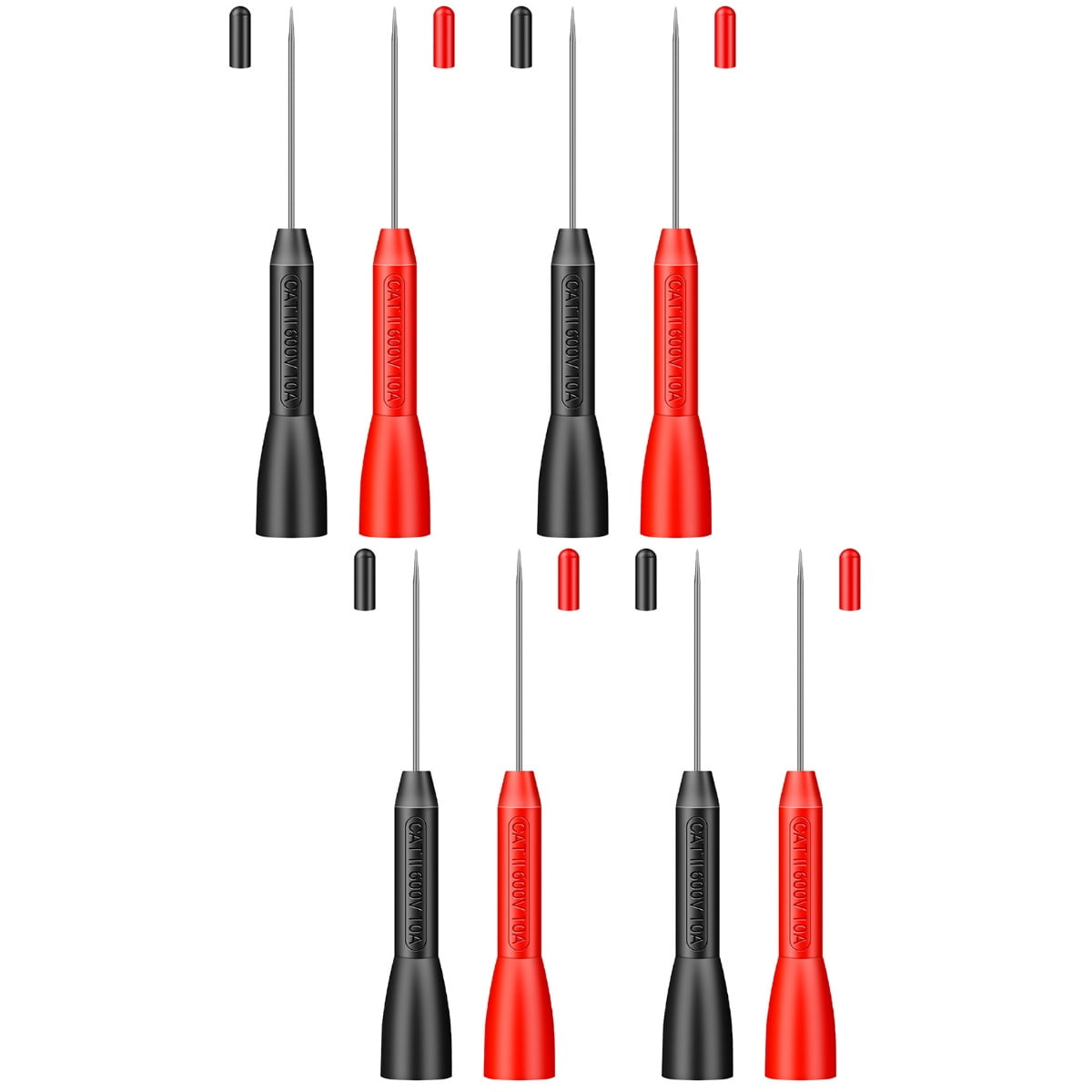 4 Pairs Test Probe Non- Destructive Insulation Wire Back Probe ...