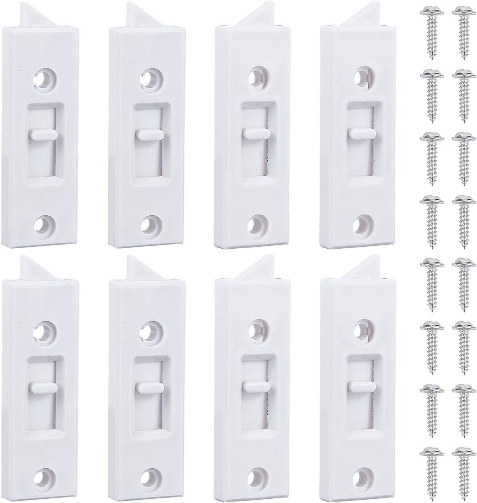 4 Pairs Tilt Latch Replacement Window Parts and Hardware Locks Plastic ...