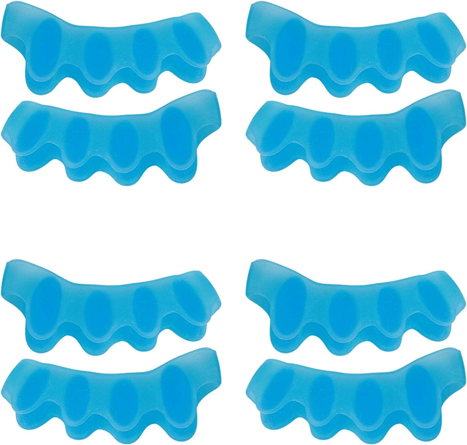 4 Pairs Toe Separator, Hammer Toe Straightener, Hallux Valgus Corrector ...