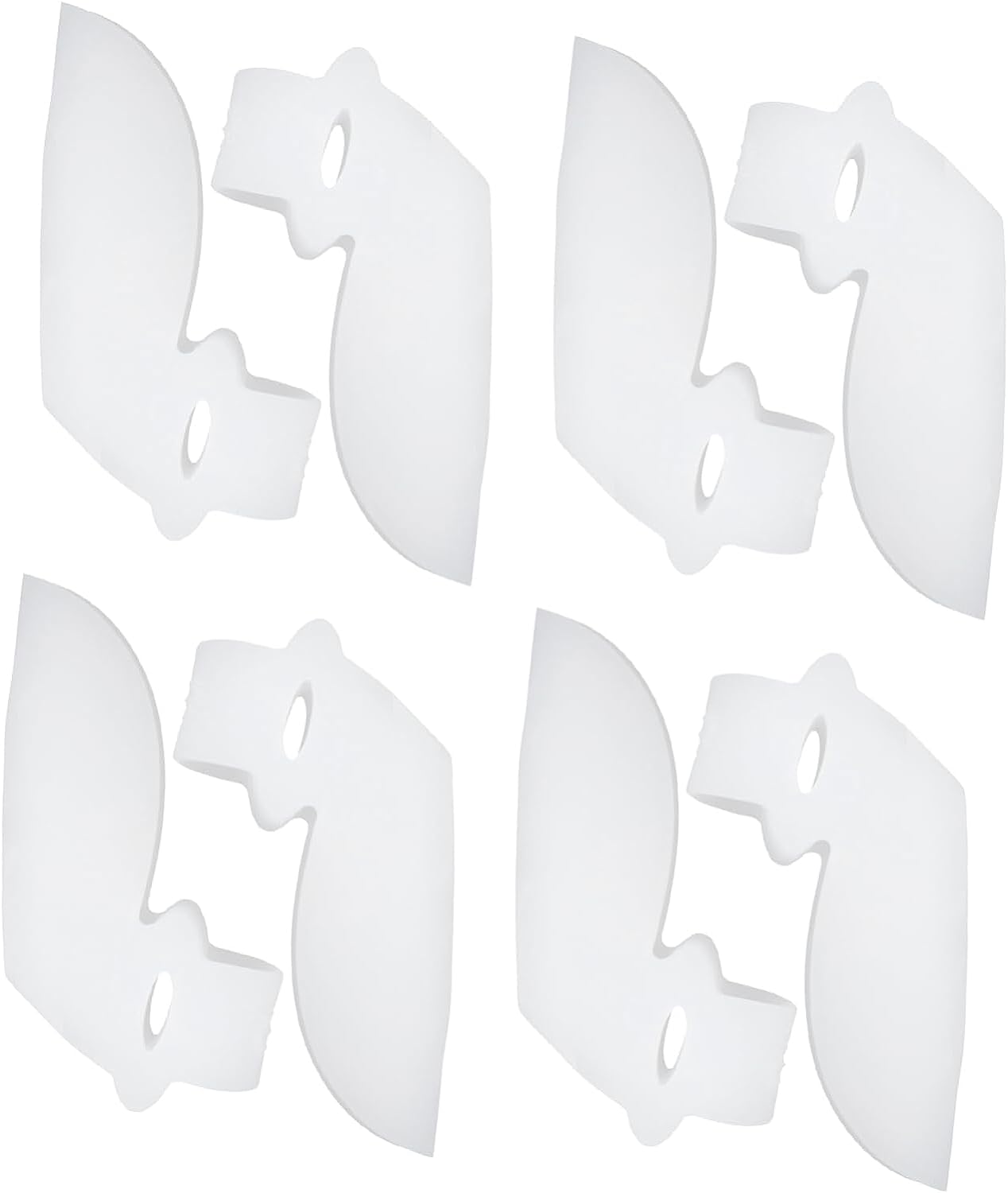 4 Pairs Toe Separator Toe Stretchers Big Toe Alignment Spreader Thumb ...