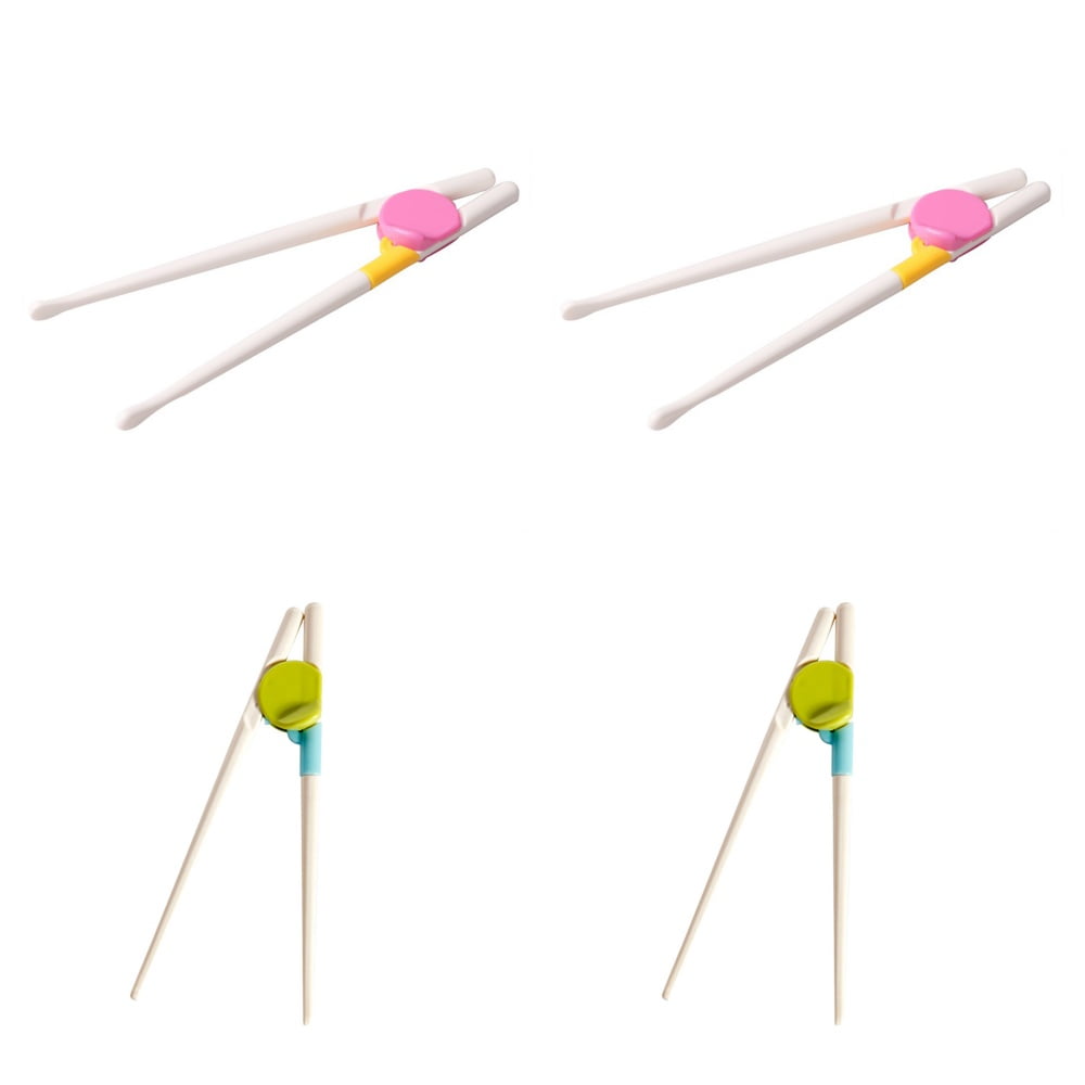 4 Pairs Training Children Beginners Chopsticks - Fun and Easy to Use ...