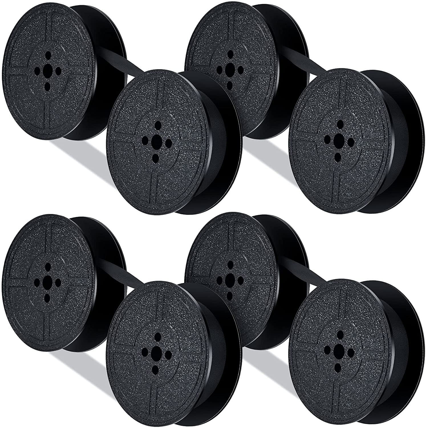 4 Pairs Universal Typewriter Ribbon Twin Spool Ribbon Twin Spool ...