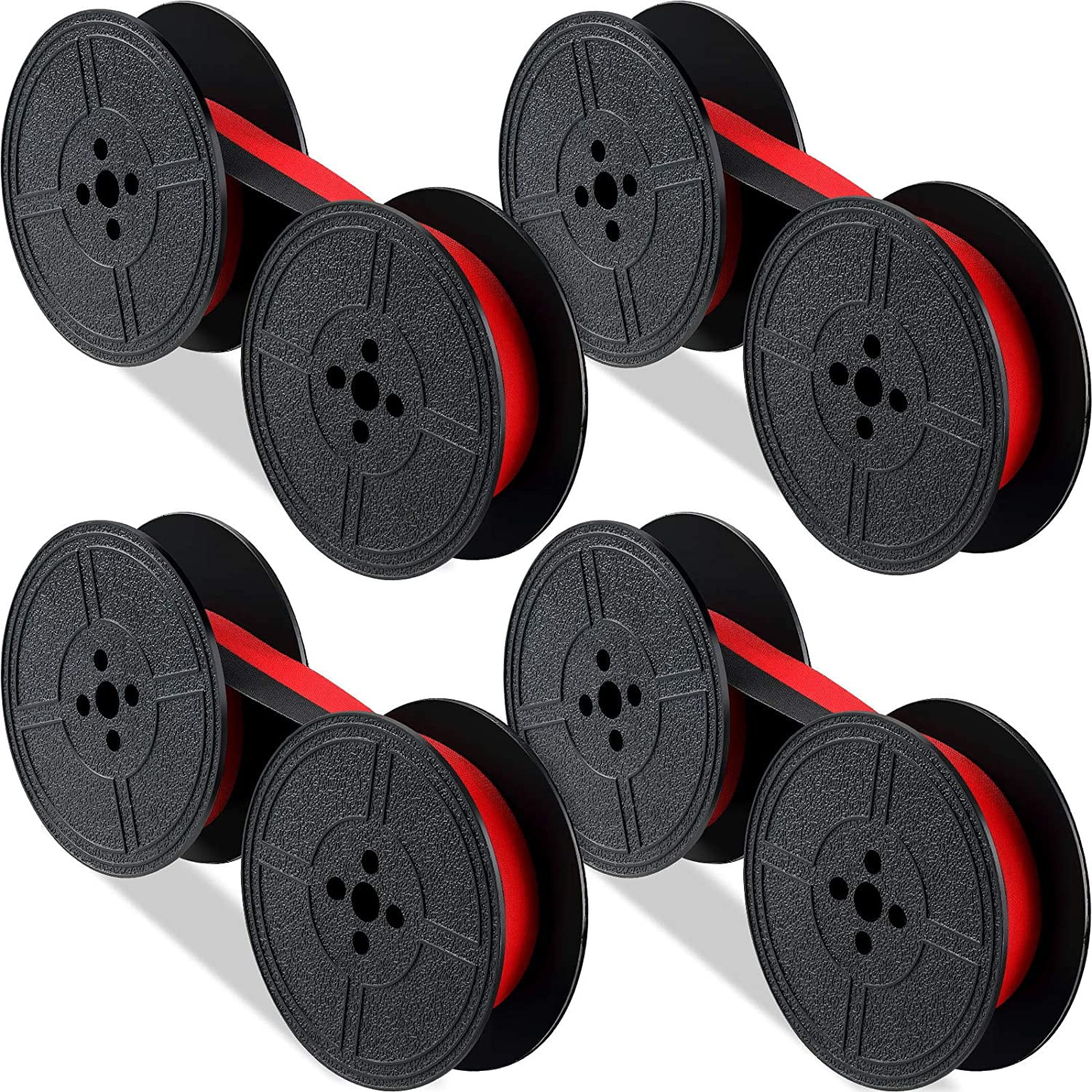 4 Pairs Universal Typewriter Ribbon Twin Spool Ribbon Twin Spool ...