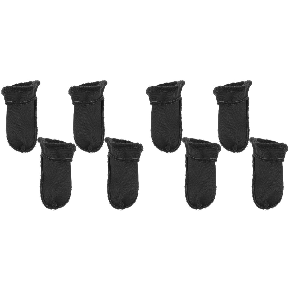 4 Pairs Winter Clogs Shoes Insoles Winter Fur Insert Shoe Liners Sole ...