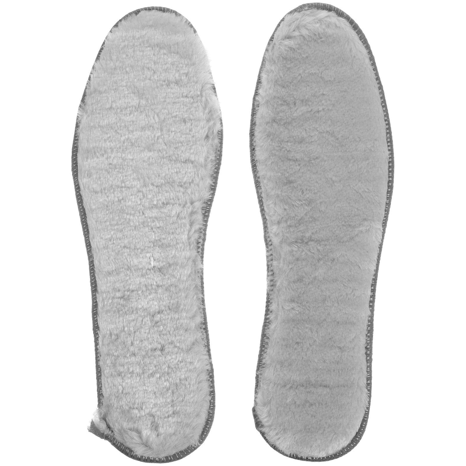 4 Pairs Winter Fluffy Shoe Inserts Thickened Warm Insoles Cushioned ...