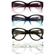 Reading Glasses 3.00 | Best 4 Pack of Readers for Men and Women | 180 ...
