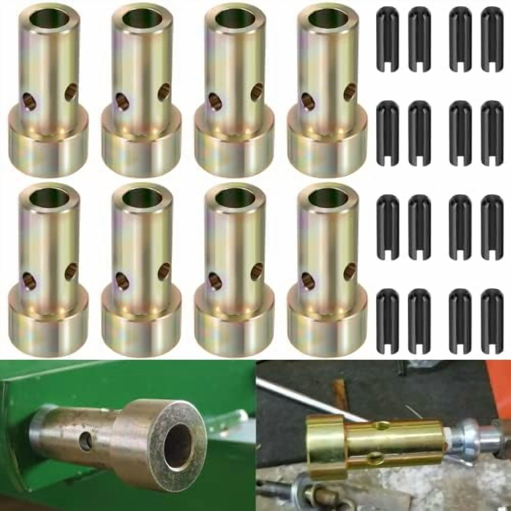 4 Pairs of Cat 1 Quick Hitch Adapter Bushings Set for Category I 3 ...