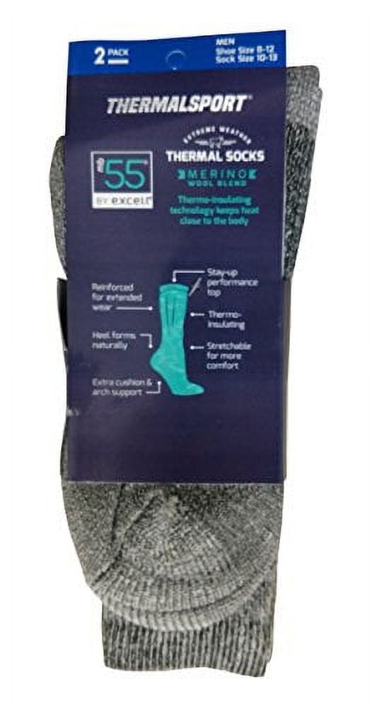 4 Pairs of Excell Kids Merino Wool Socks for Hiking, Camping ...