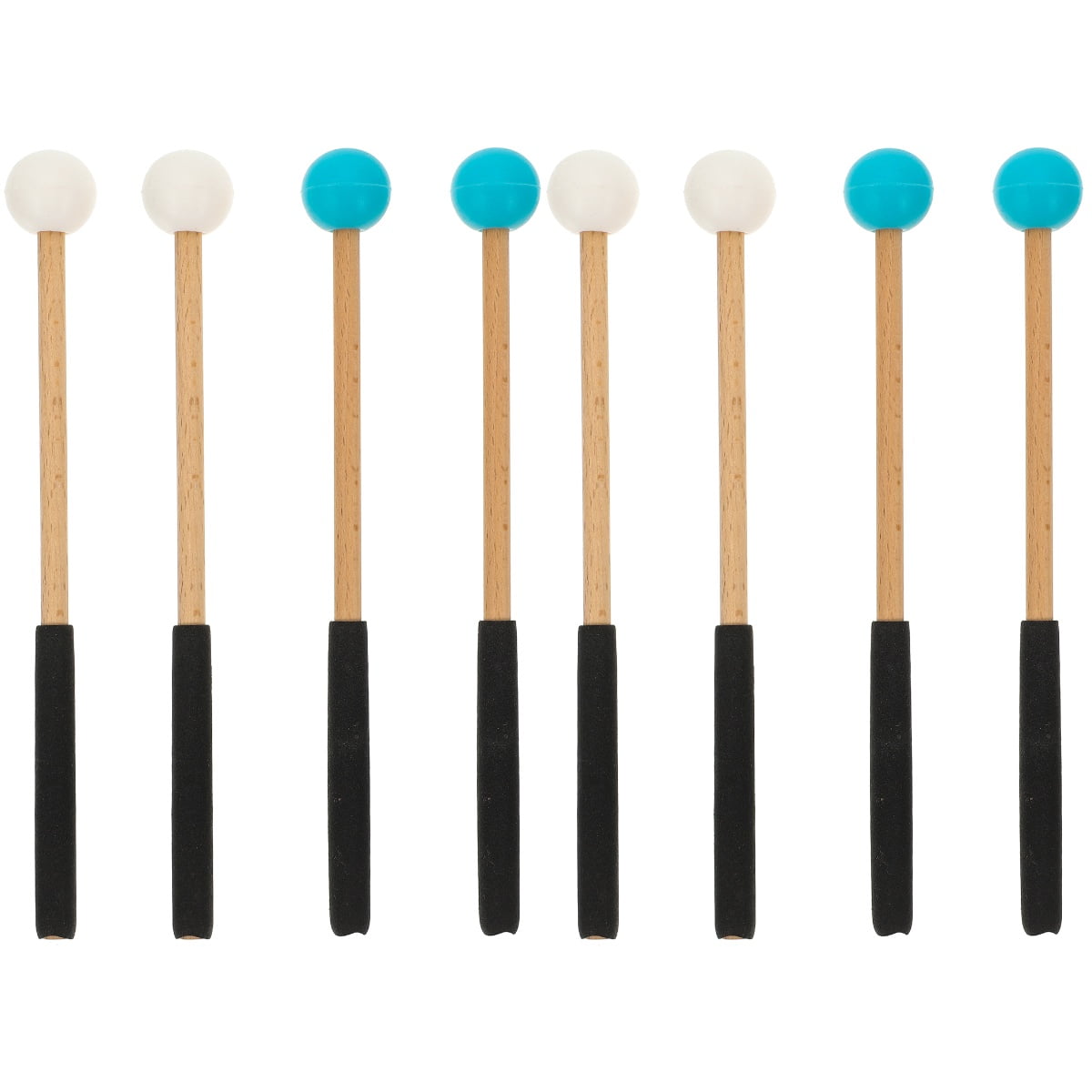 4 Pairs of Tongue Drum Mallet Stage Drumsticks Music Instrument ...
