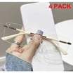 2 Pairs of Butterfly Diamond Reading Glasses 4.00 Gradient Pink ...
