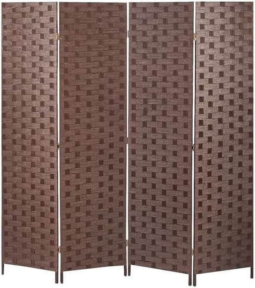 4 Panel 6 Ft Room Divider Wood Partition Room Divider Panel Hand-Made ...